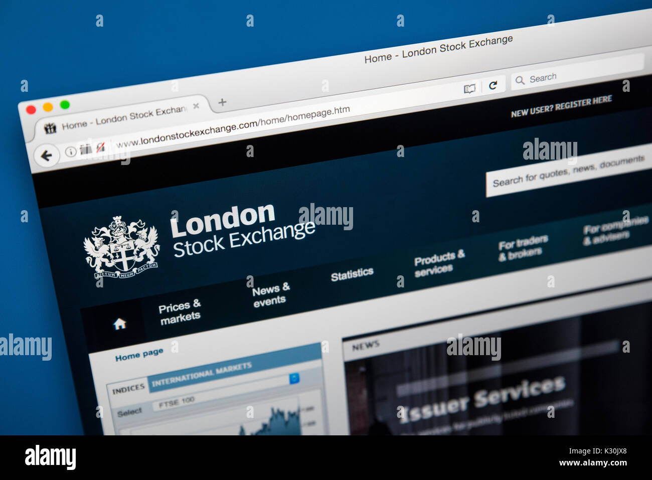 London stock exchange icon logo hi-res stock photography and images - Alamy