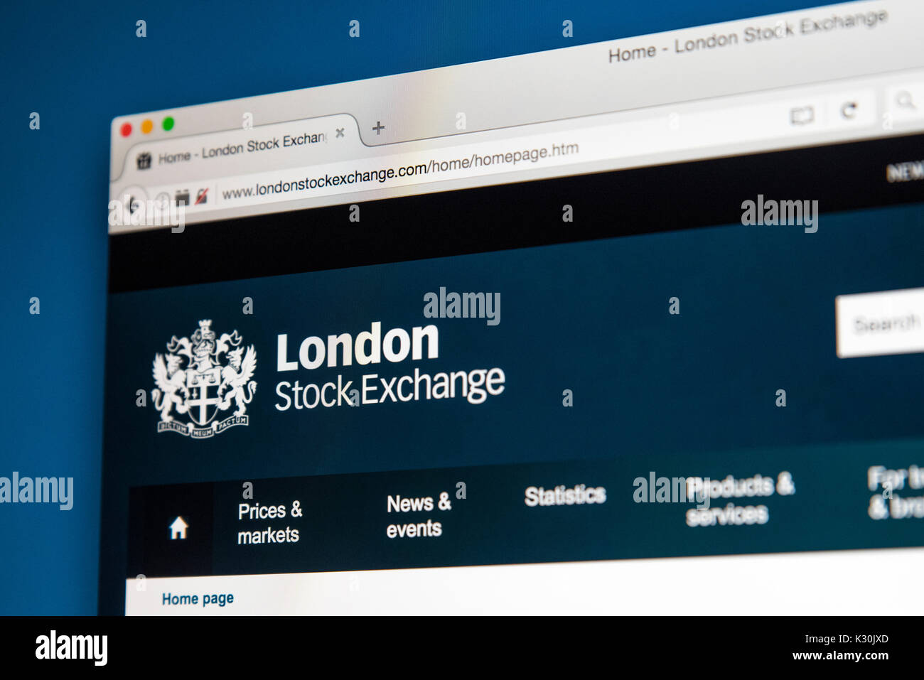London stock exchange icon logo hi-res stock photography and images - Alamy