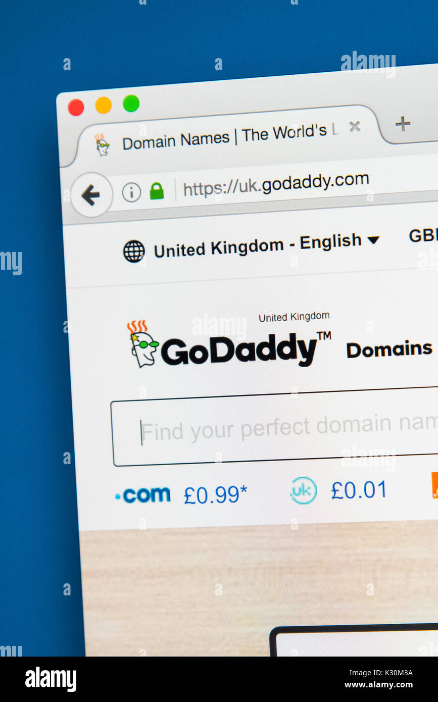 Godaddy logo hi-res stock photography and images - Alamy