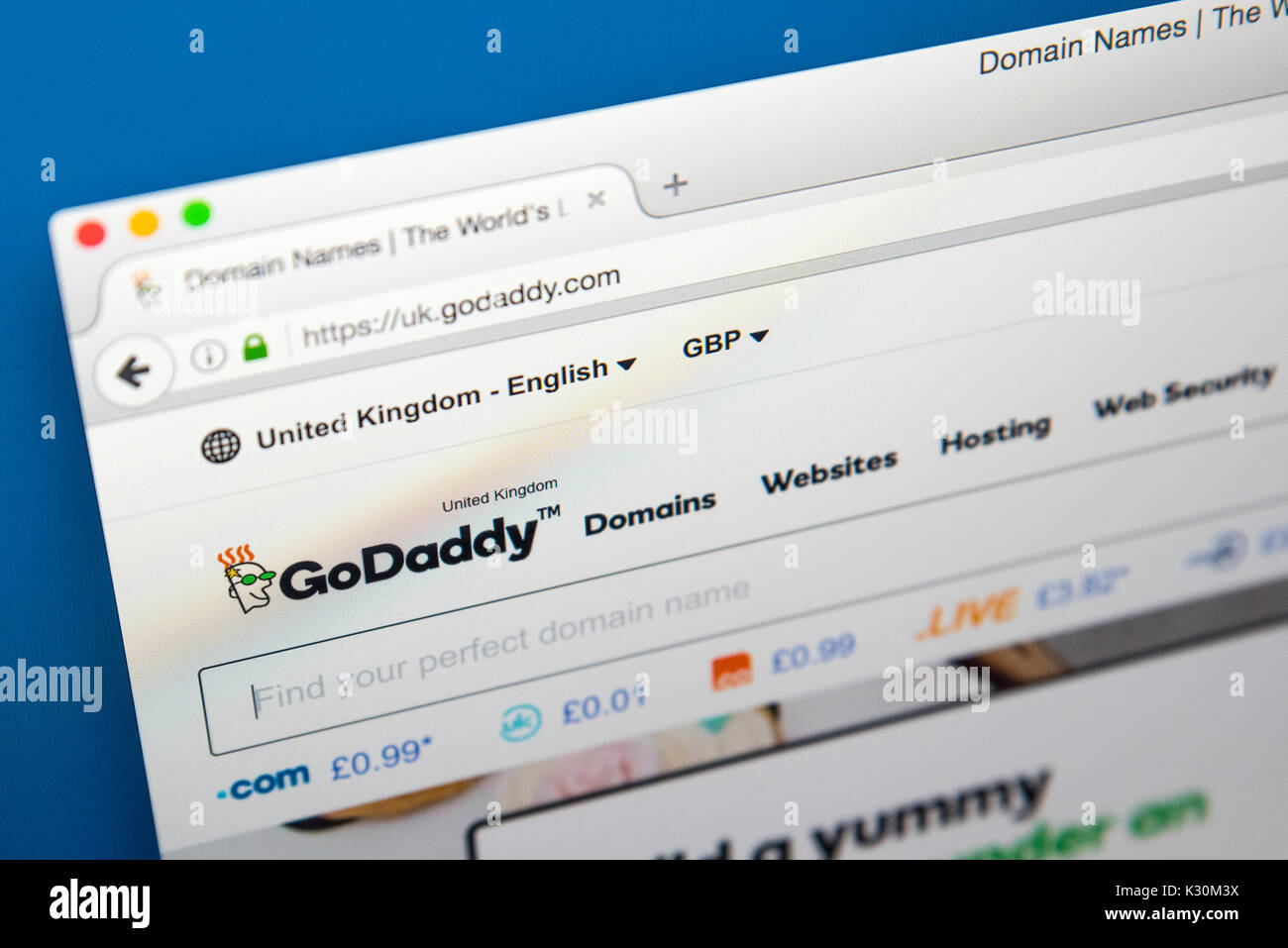 Godaddy logo hi-res stock photography and images - Alamy
