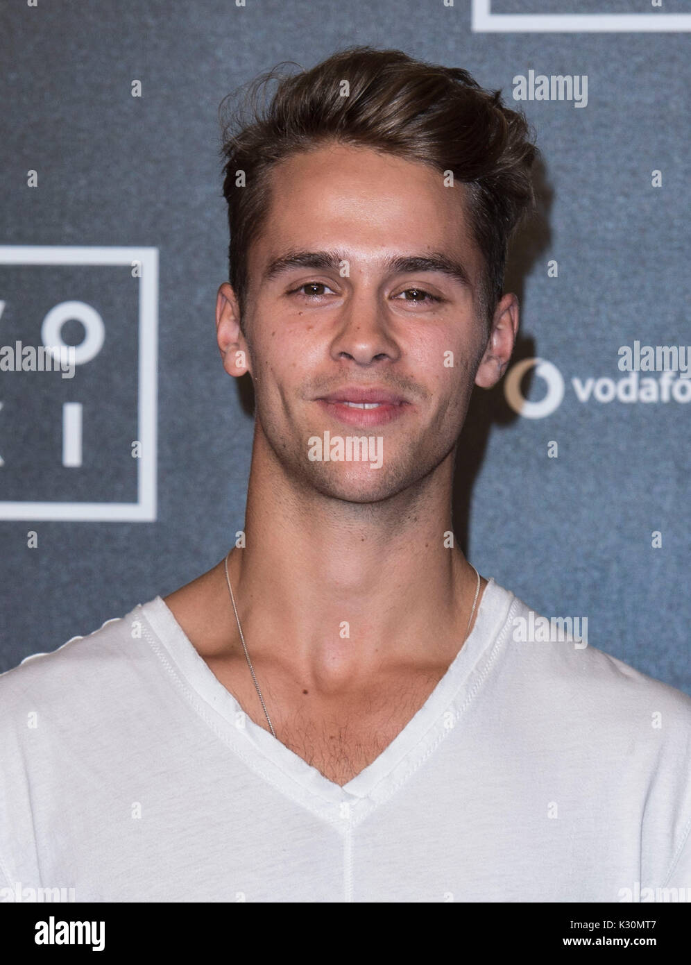 Julius Cowdrey attends an event to mark the launch of new mobile VOXI ...