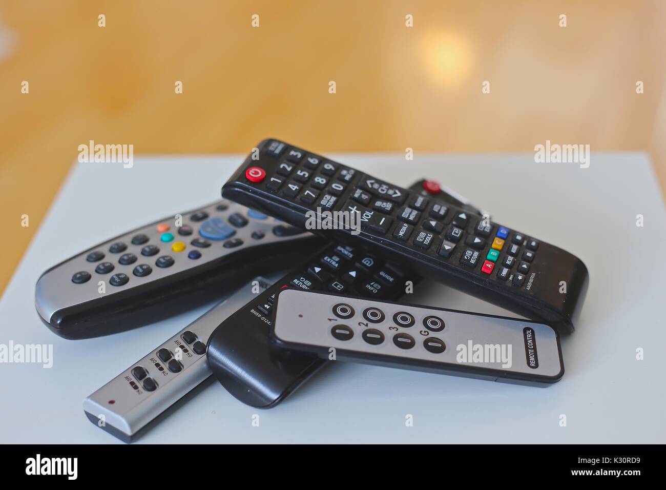 Tv controls hi-res stock photography and images - Alamy