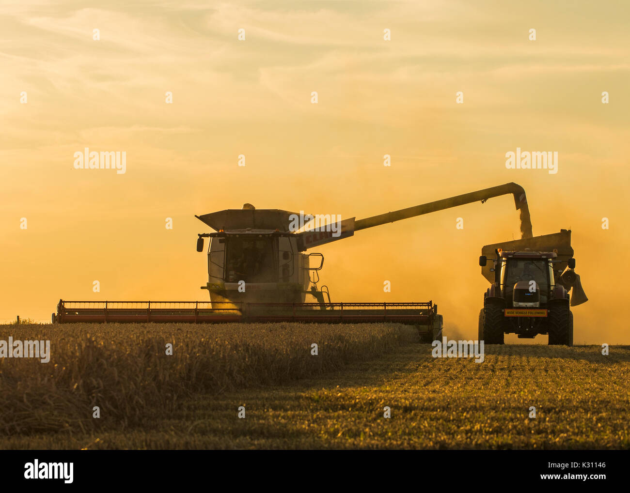 Claas combine harvester hi-res stock photography and images - Alamy