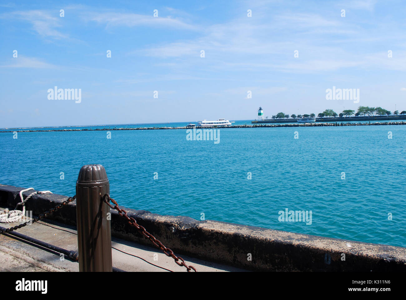 Lake michigan on sunny hi-res stock photography and images - Alamy