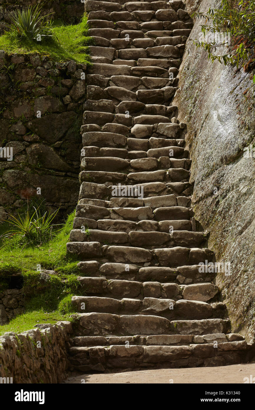 Inca stone steps hi-res stock photography and images - Alamy