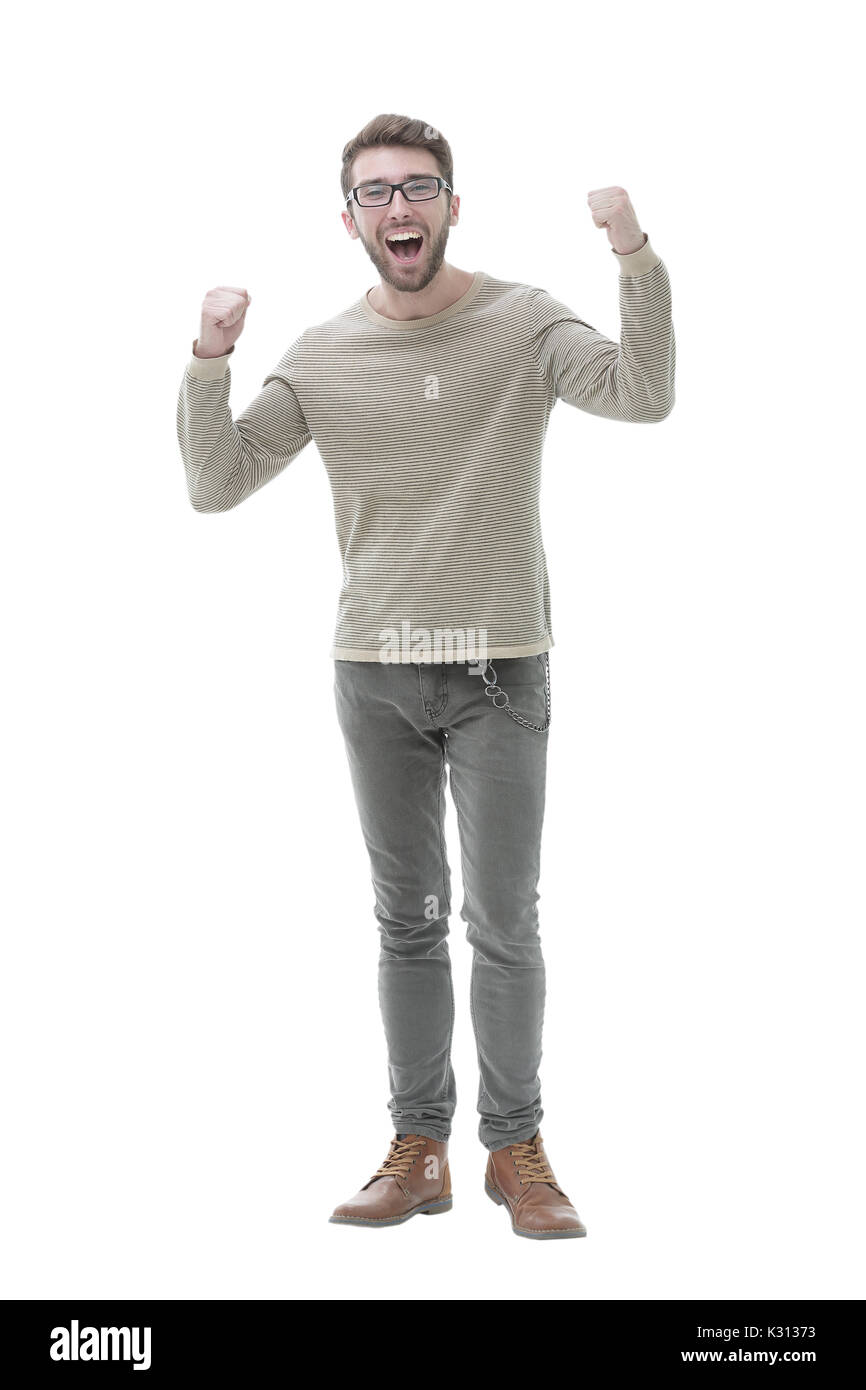 Portrait happy positive friendly bearded Cut Out Stock Images ...