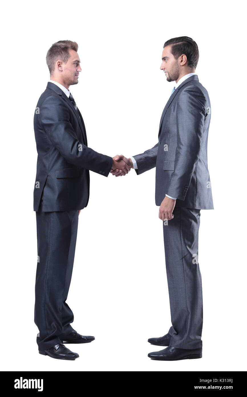 handshake of two new business partners Stock Photo - Alamy