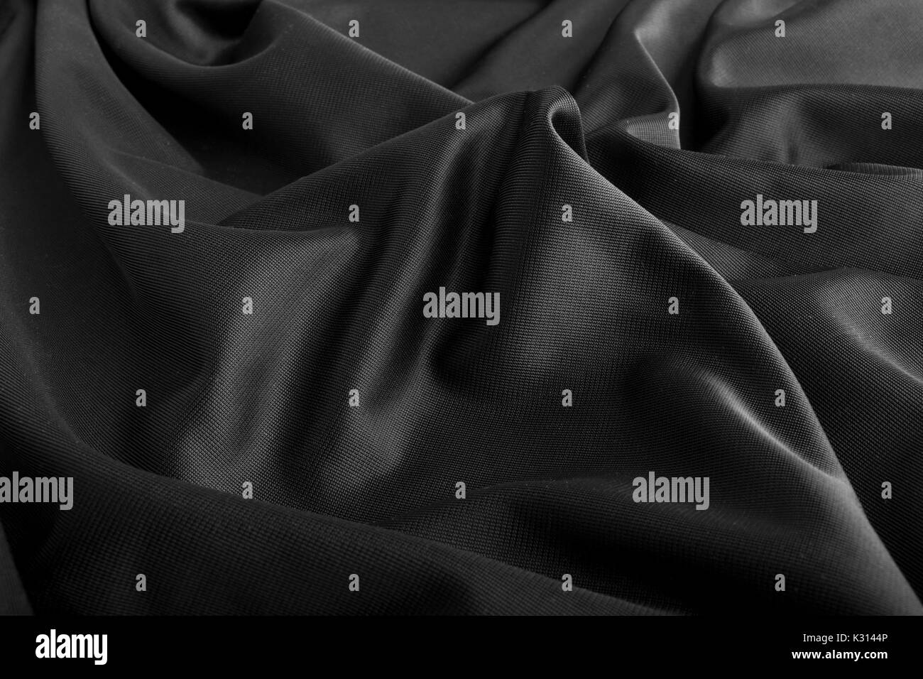 carbon fiber fabric, textile texture background. with silver reflection ...