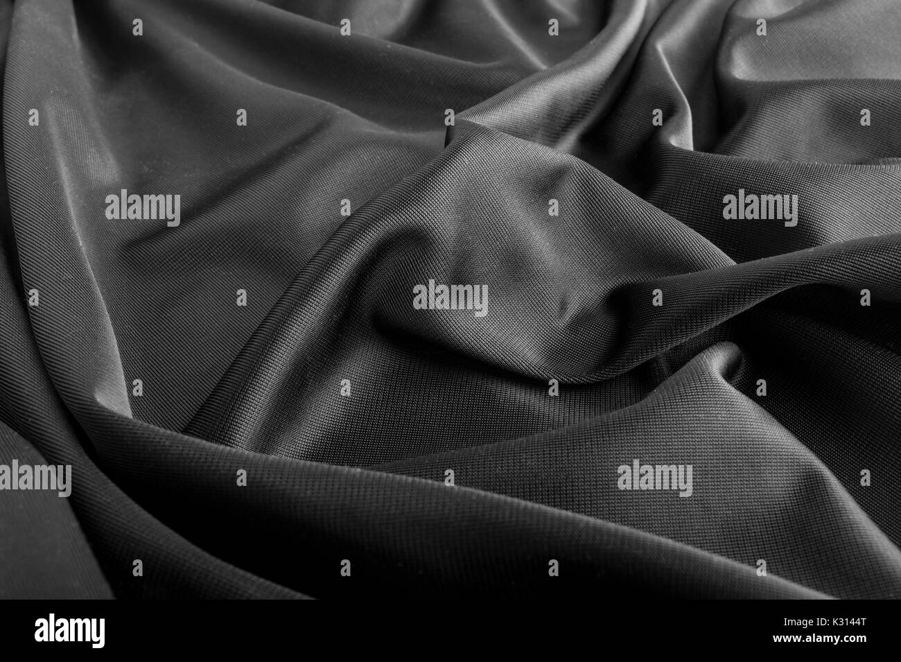 carbon fiber fabric, textile texture background. with silver reflection ...