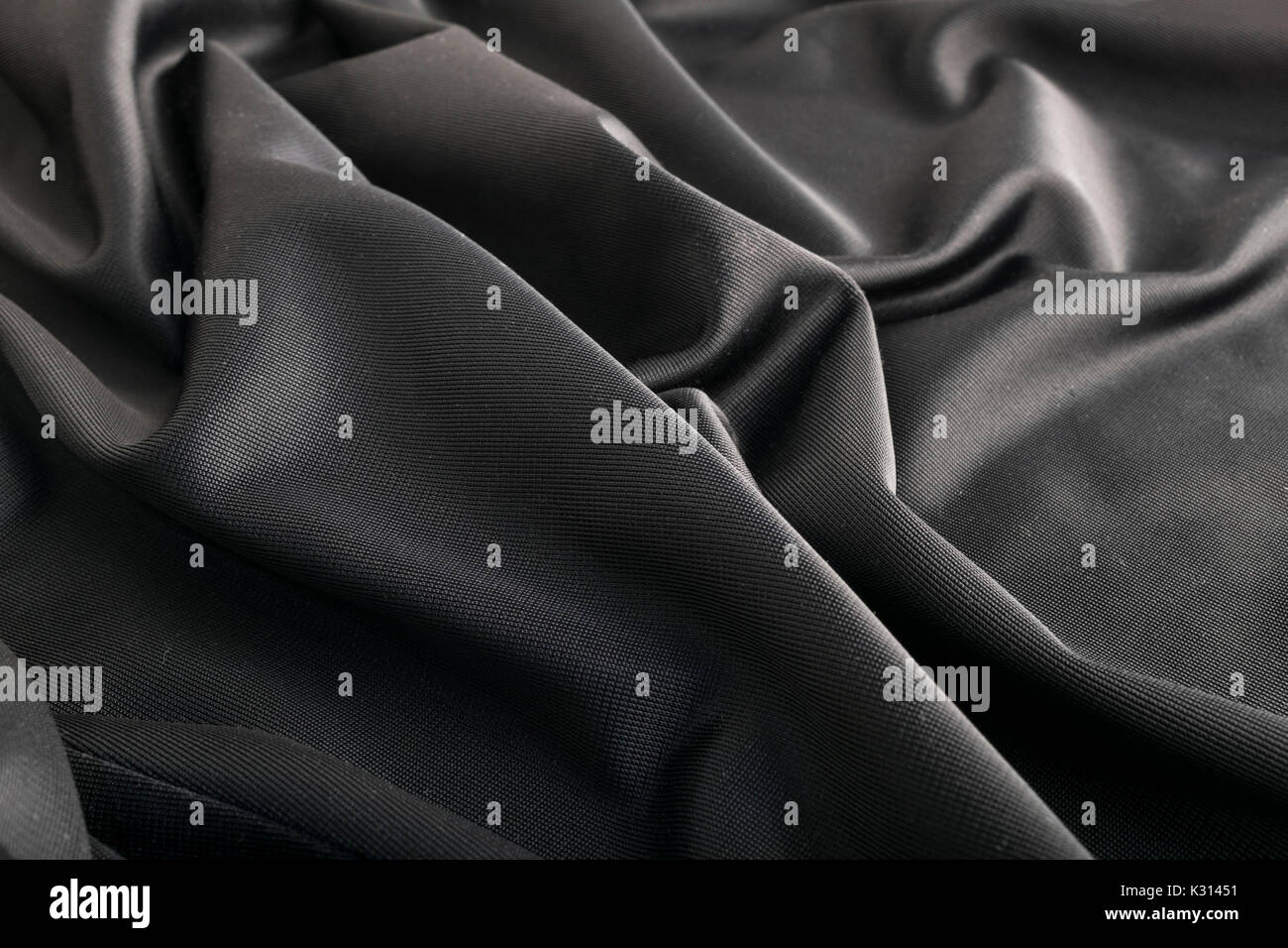 carbon fiber fabric, textile texture background. with silver reflection ...