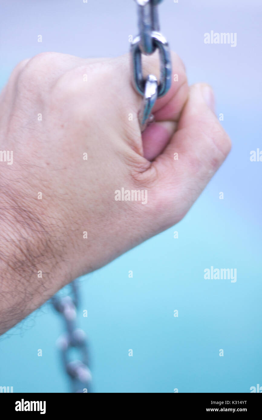 Park climbing chain frame for children and adults to train bodyweight ...