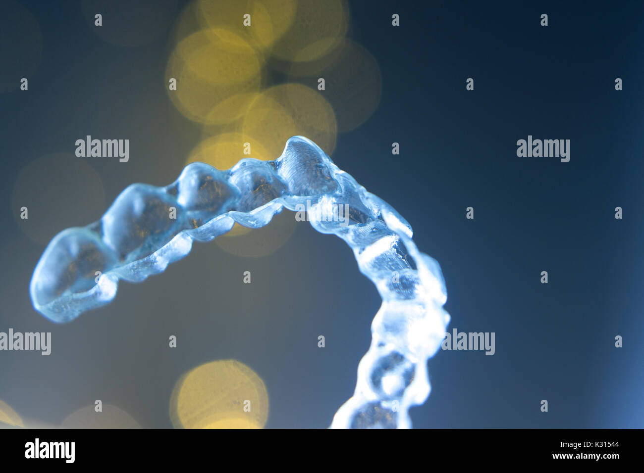 Invisible teeth retainers orthodontic brackets. Plastic modern ...