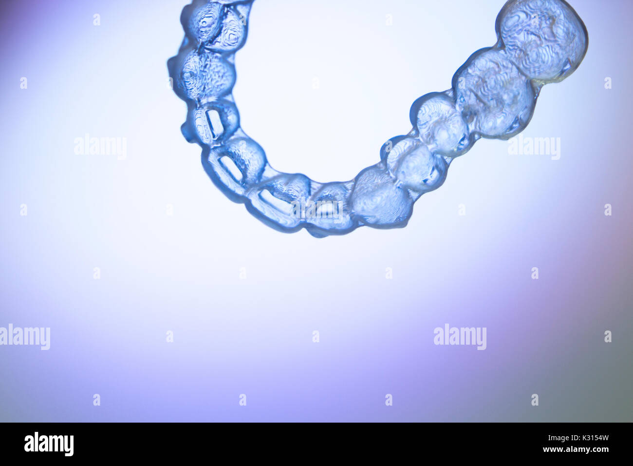 Invisible teeth retainers orthodontic brackets. Plastic modern ...