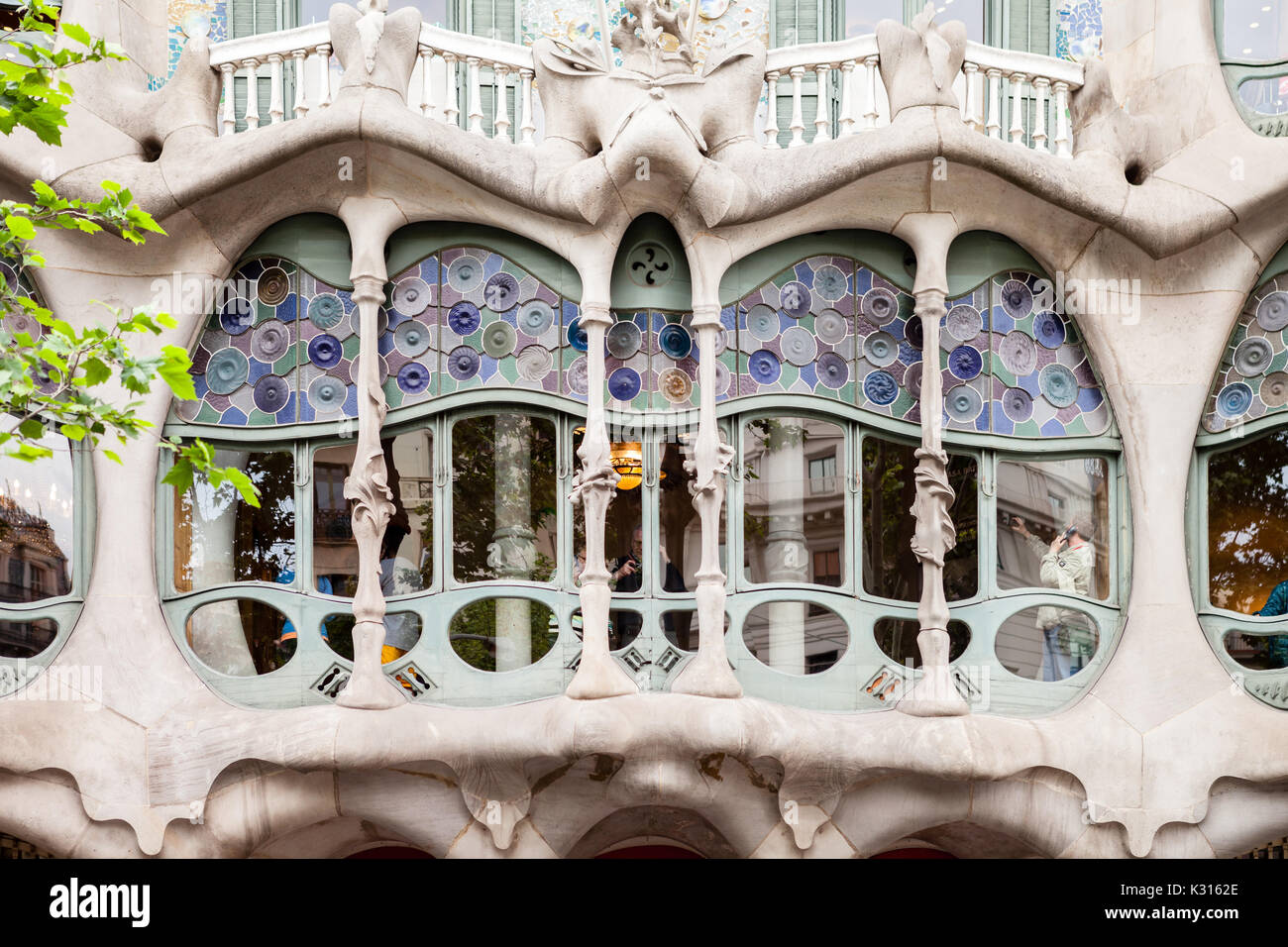 Gaudi batllo house hi-res stock photography and images - Alamy