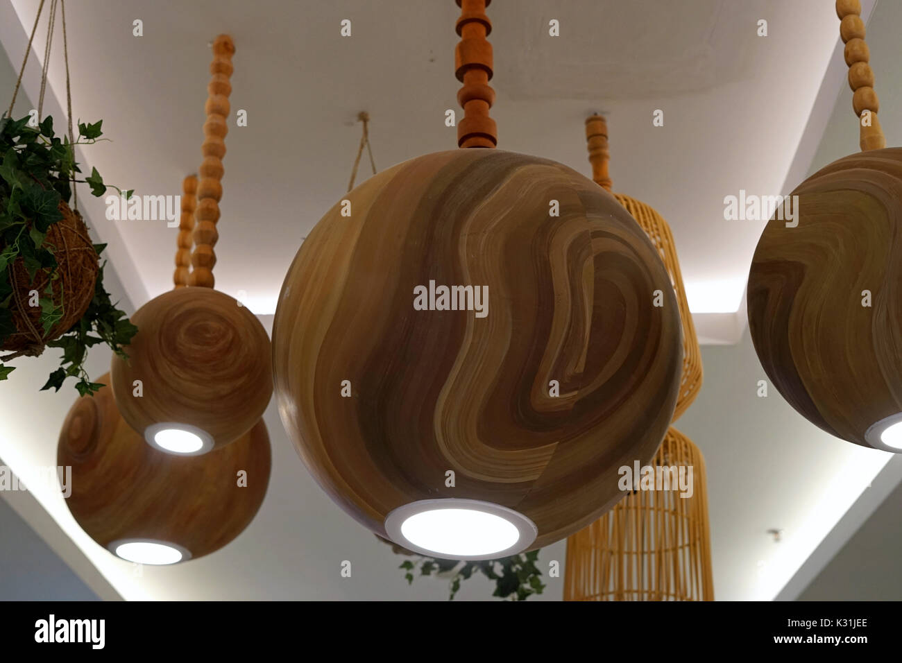 Ornament Interior Pascal Hypersquare Mall, Bandung, Indonesia Stock ...