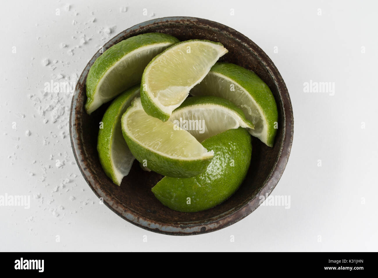 Lime wedges hi-res stock photography and images - Alamy