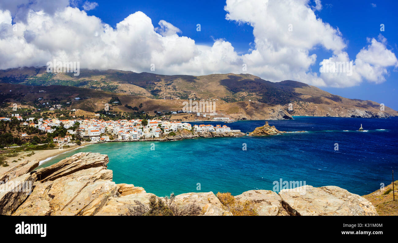 Chora of andros hi-res stock photography and images - Alamy