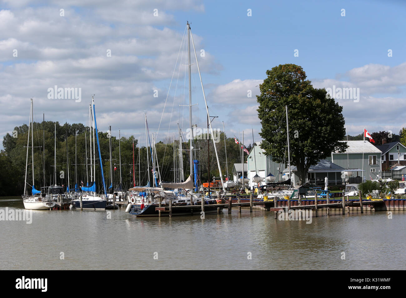 Boats Port Stanley Ontario Canada Stock Photo - Alamy