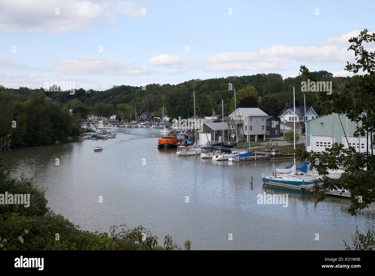 Boats Port Stanley Ontario Canada Stock Photo - Alamy