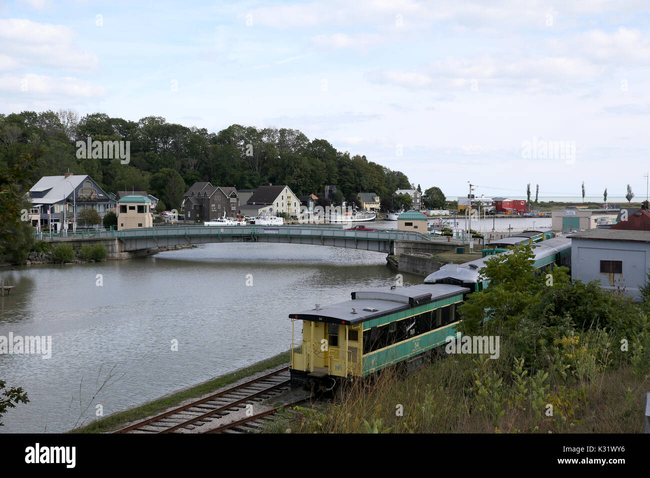 Boats Port Stanley Ontario Canada Stock Photo - Alamy