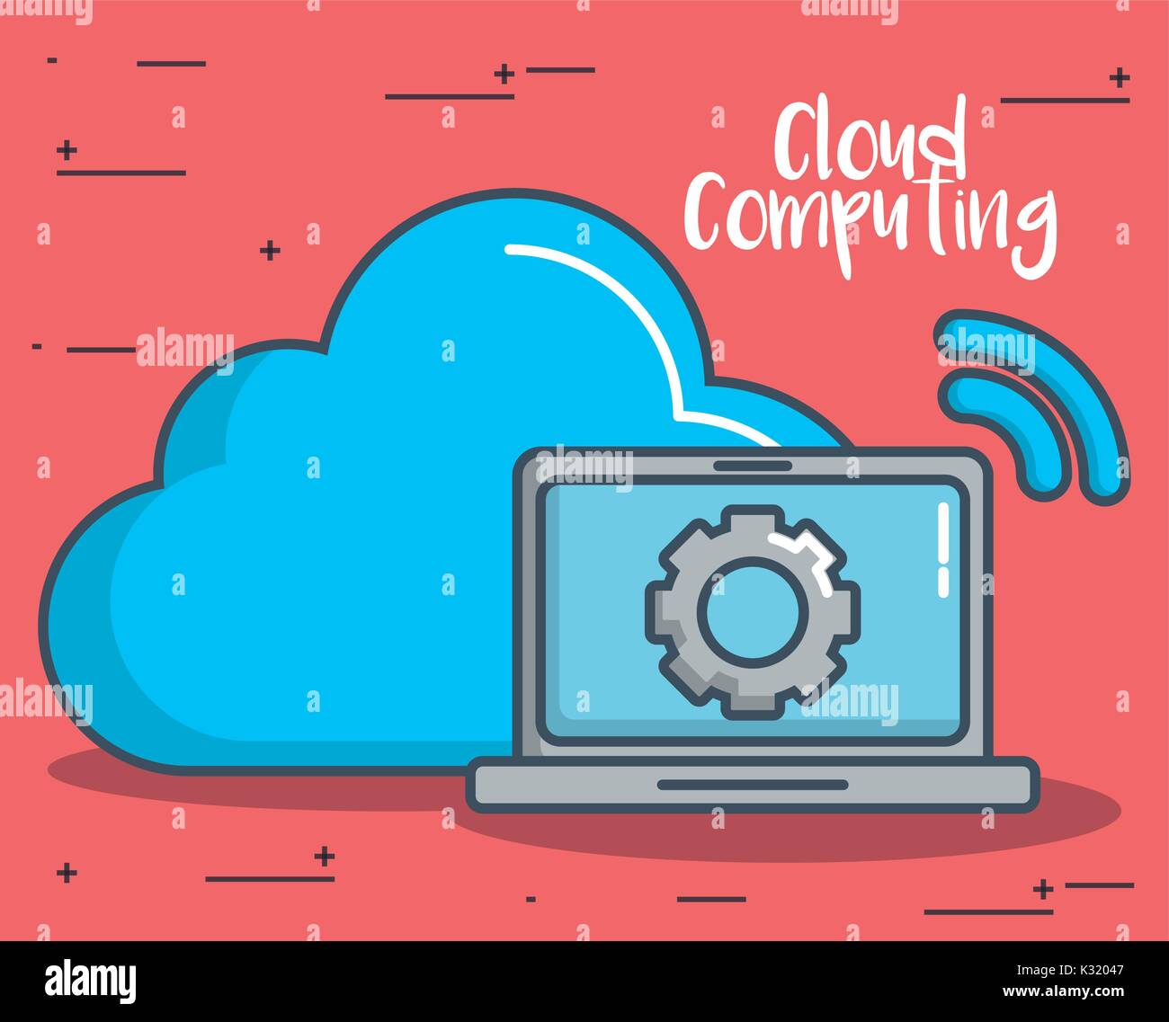 cloud computing design Stock Vector Image & Art - Alamy