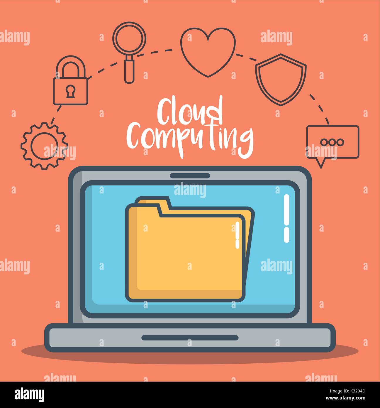 cloud computing design Stock Vector Image & Art - Alamy