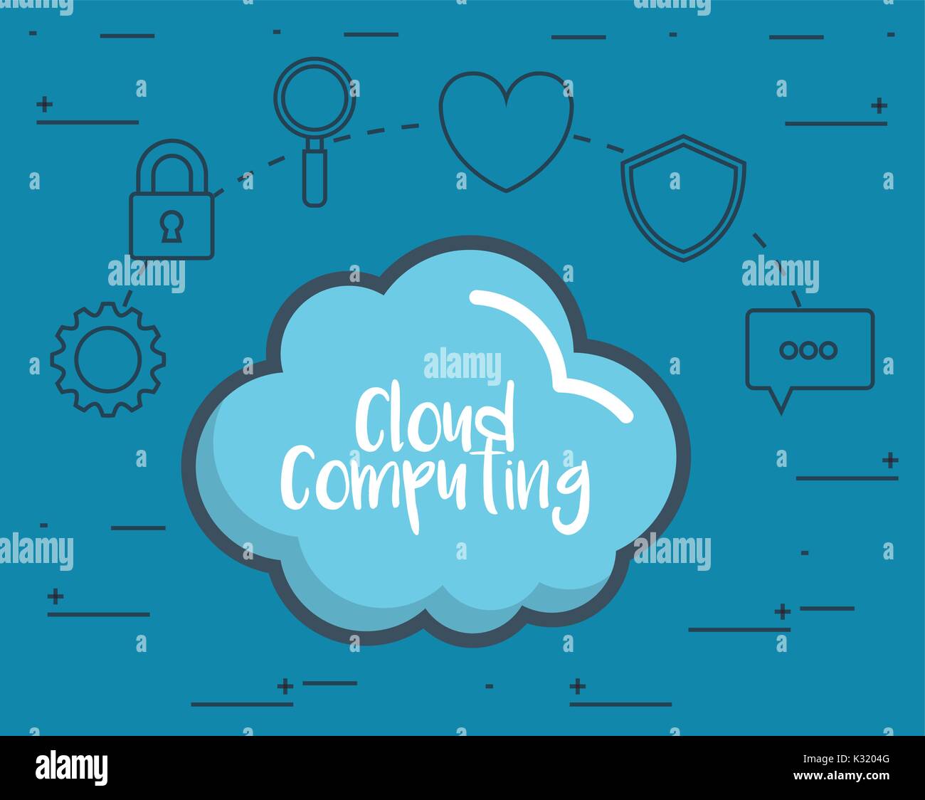cloud computing design Stock Vector Image & Art - Alamy