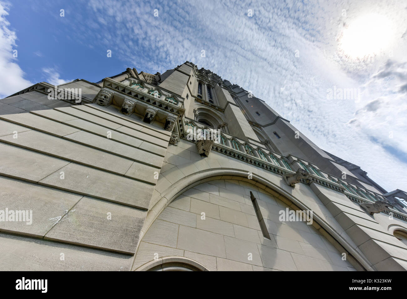 Riverside Church of New York City, USA. Riverside Church is a Christian ...
