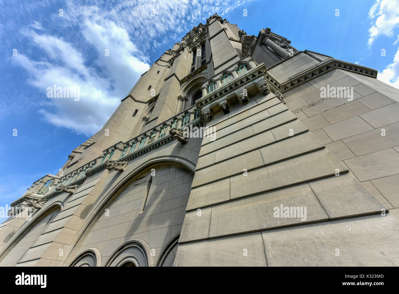 Riverside Church of New York City, USA. Riverside Church is a Christian ...