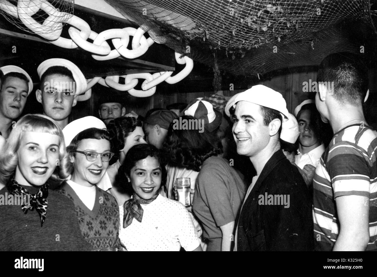 During a Shipwreck Party hosted by the Delta Upsilon fraternity at ...