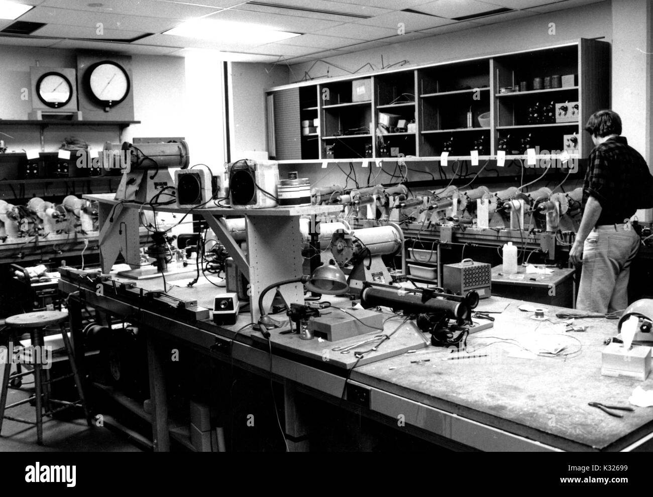 Inside the Experimental Petrology Laboratory inside Olin Hall -- the ...