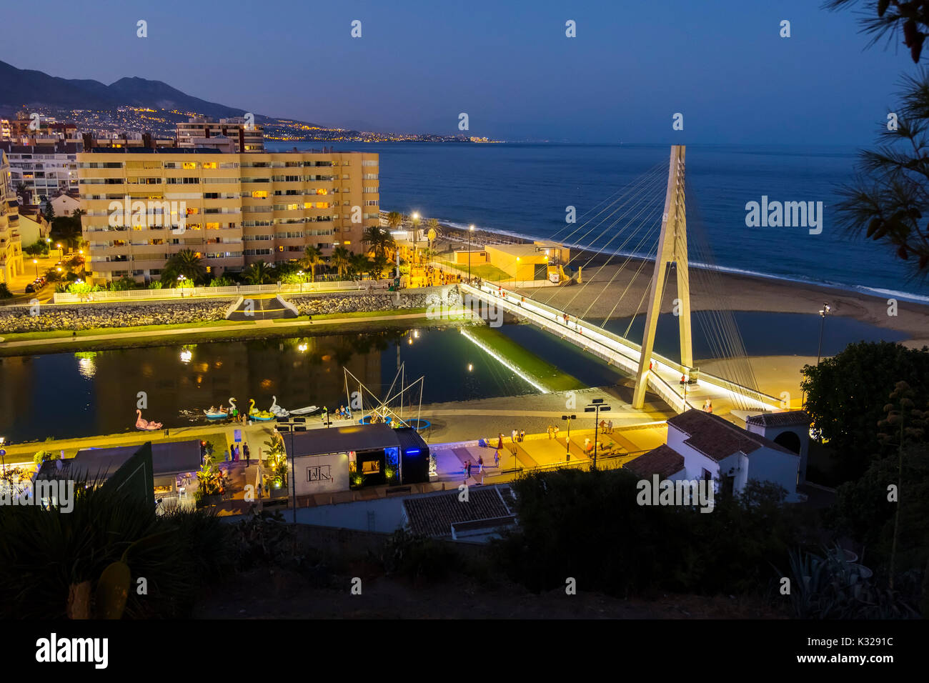 Beachfront promenade fuengirola costa del hi-res stock photography and ...