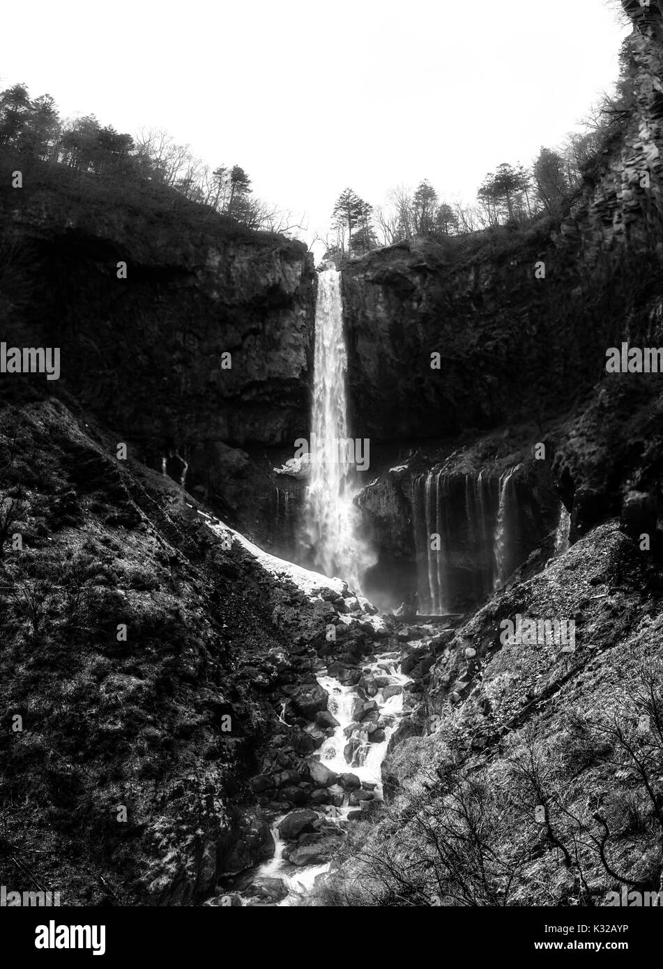 Kegon waterfall in Nikko, japan Stock Photo - Alamy