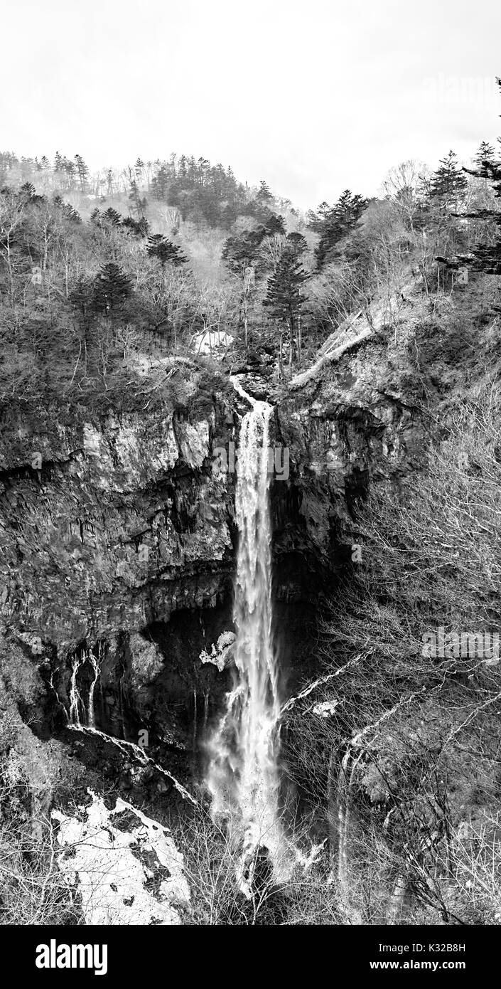 Kegon waterfall in Nikko, japan Stock Photo - Alamy