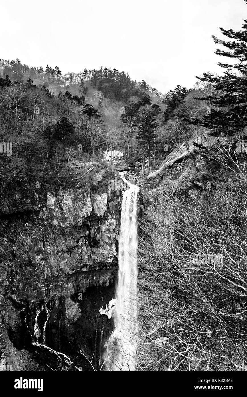 Kegon waterfall in Nikko, japan Stock Photo - Alamy