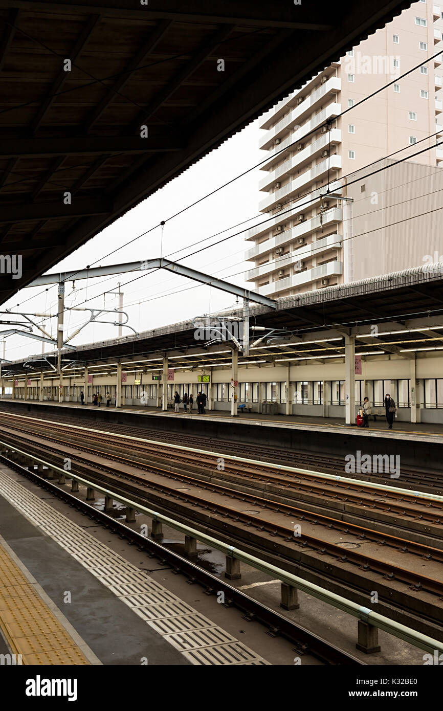 Train station in Japan Stock Photo - Alamy