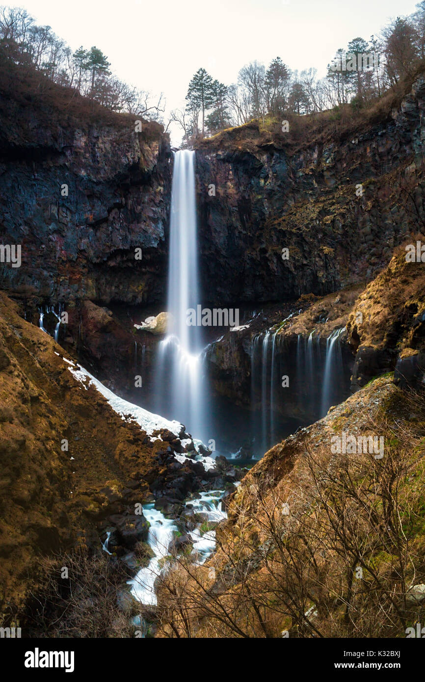 Kegon waterfall in Nikko, japan Stock Photo - Alamy