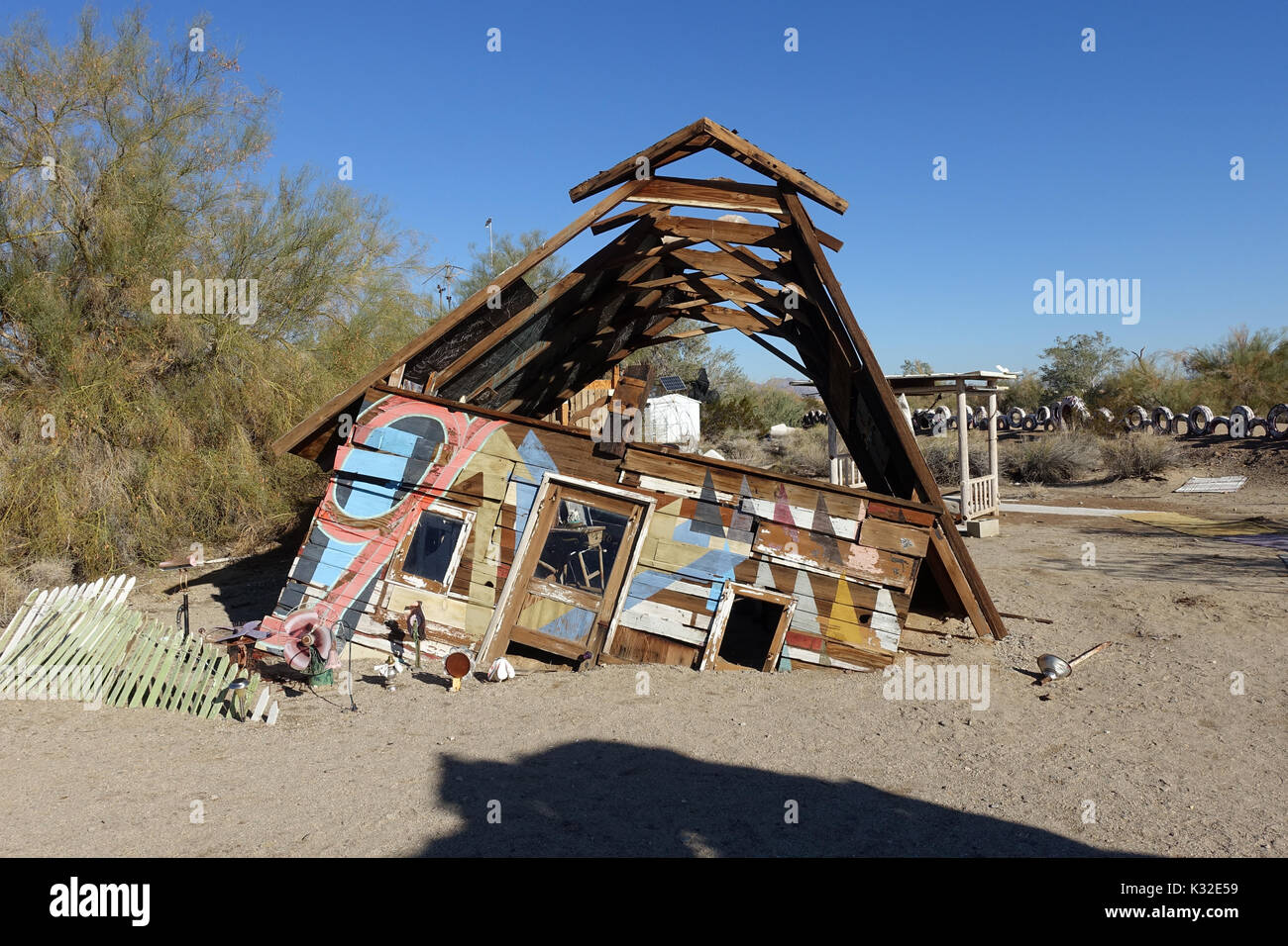 East Jesus is an avant-garde artist colony filled with eclectic pieces ...