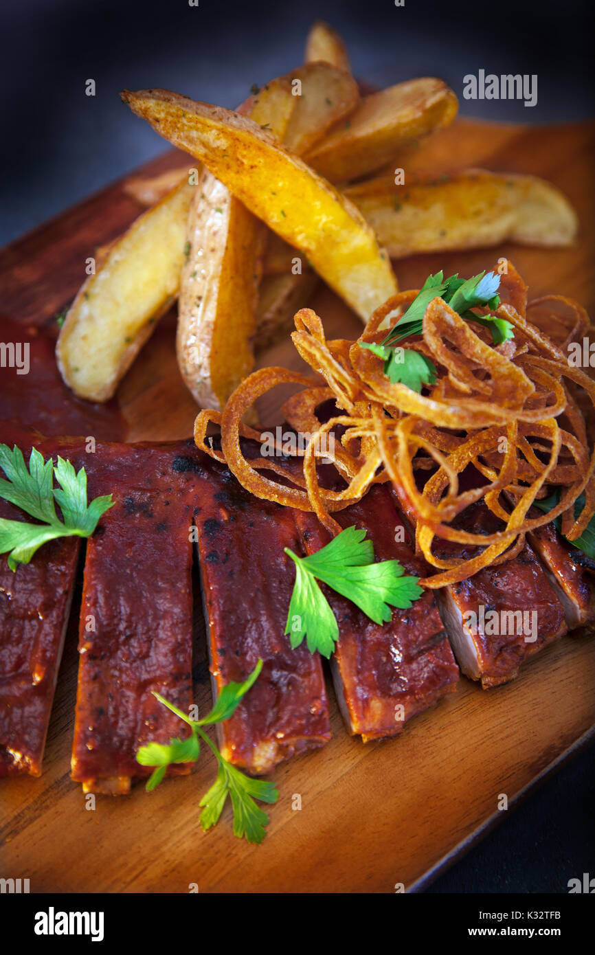 Platter of pork hi-res stock photography and images - Alamy