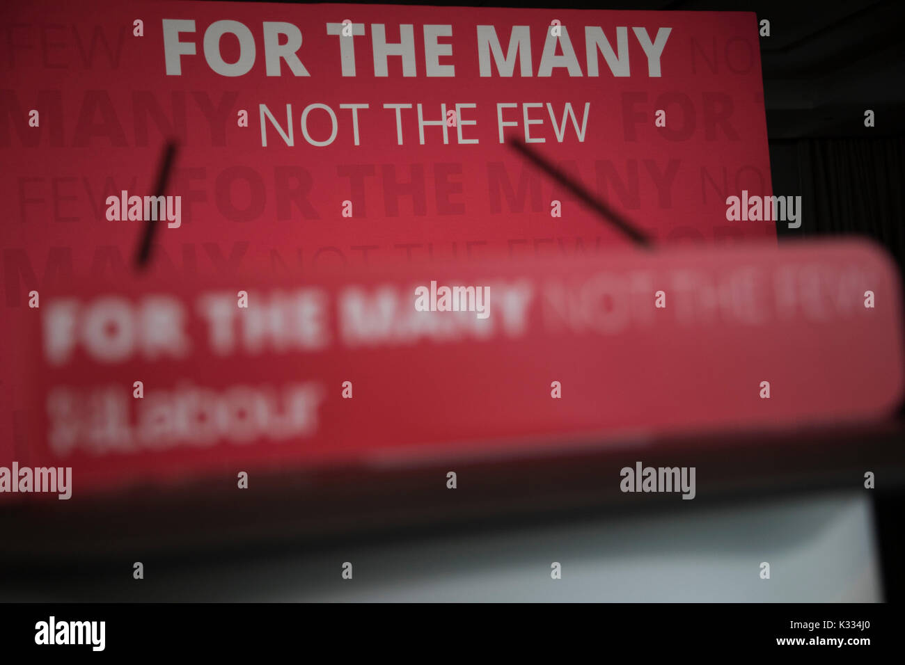 Labour party slogan hi-res stock photography and images - Alamy