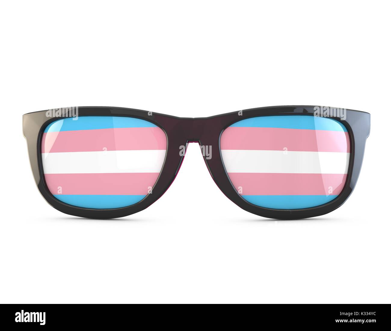 Transgender flag isolated Cut Out Stock Images & Pictures - Alamy