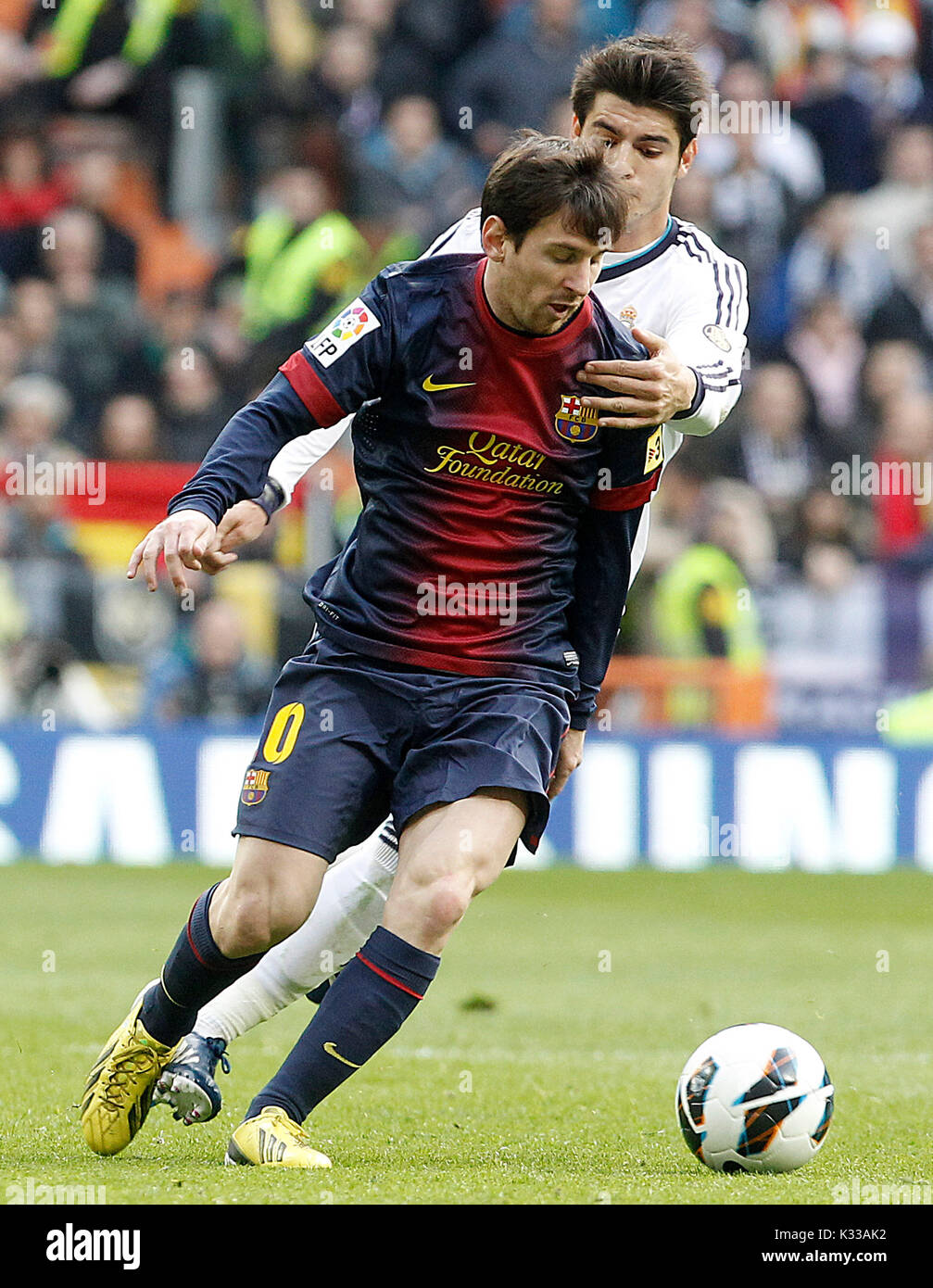 FC Barcelona Leo Messi. The Argentine player is a soccer star in Spain ...