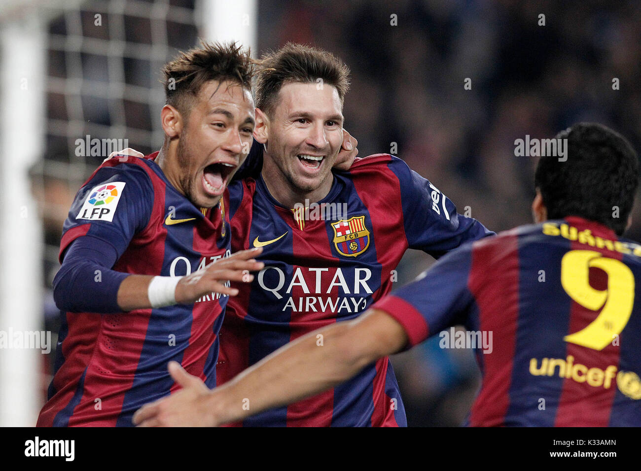FC Barcelona Leo Messi. The Argentine player is a soccer star in Spain ...