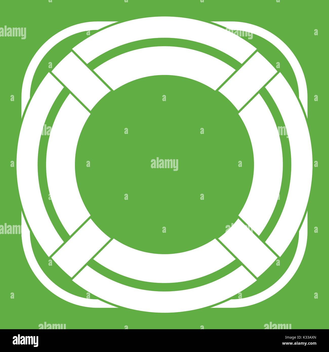 Lifebuoy icon green Stock Vector Image & Art - Alamy