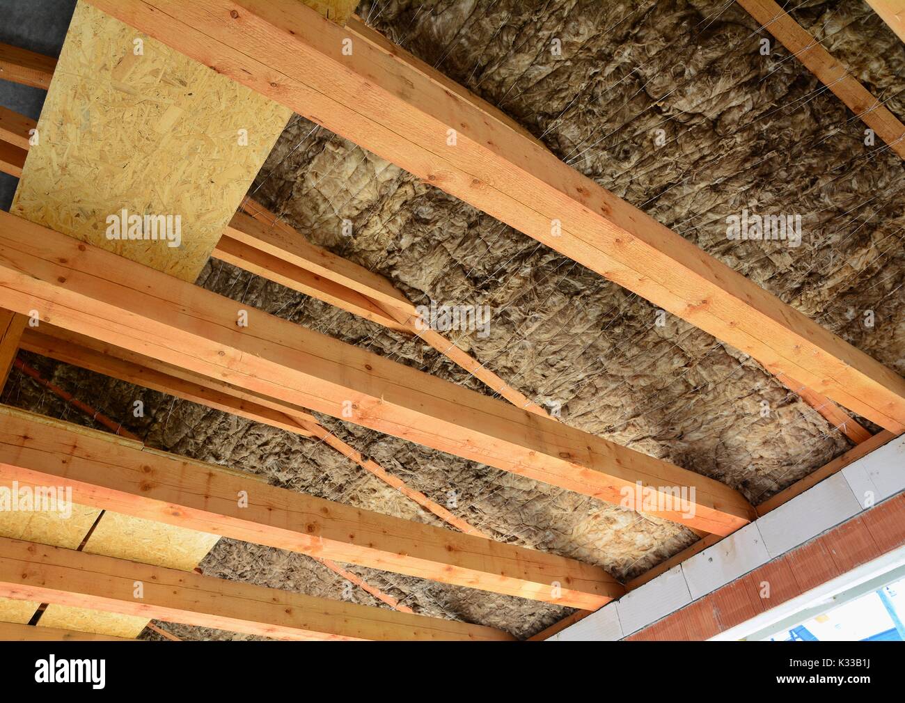 Roof insulation hi-res stock photography and images - Alamy