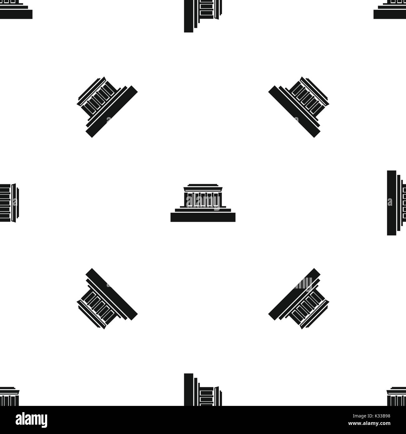 Building pattern seamless black Stock Vector Image & Art - Alamy