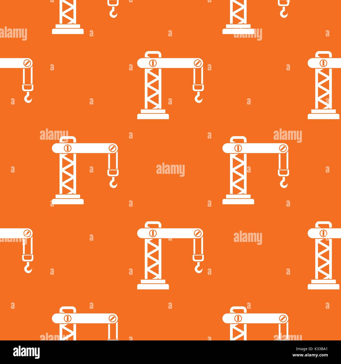 Crane pattern seamless Stock Vector Image & Art - Alamy
