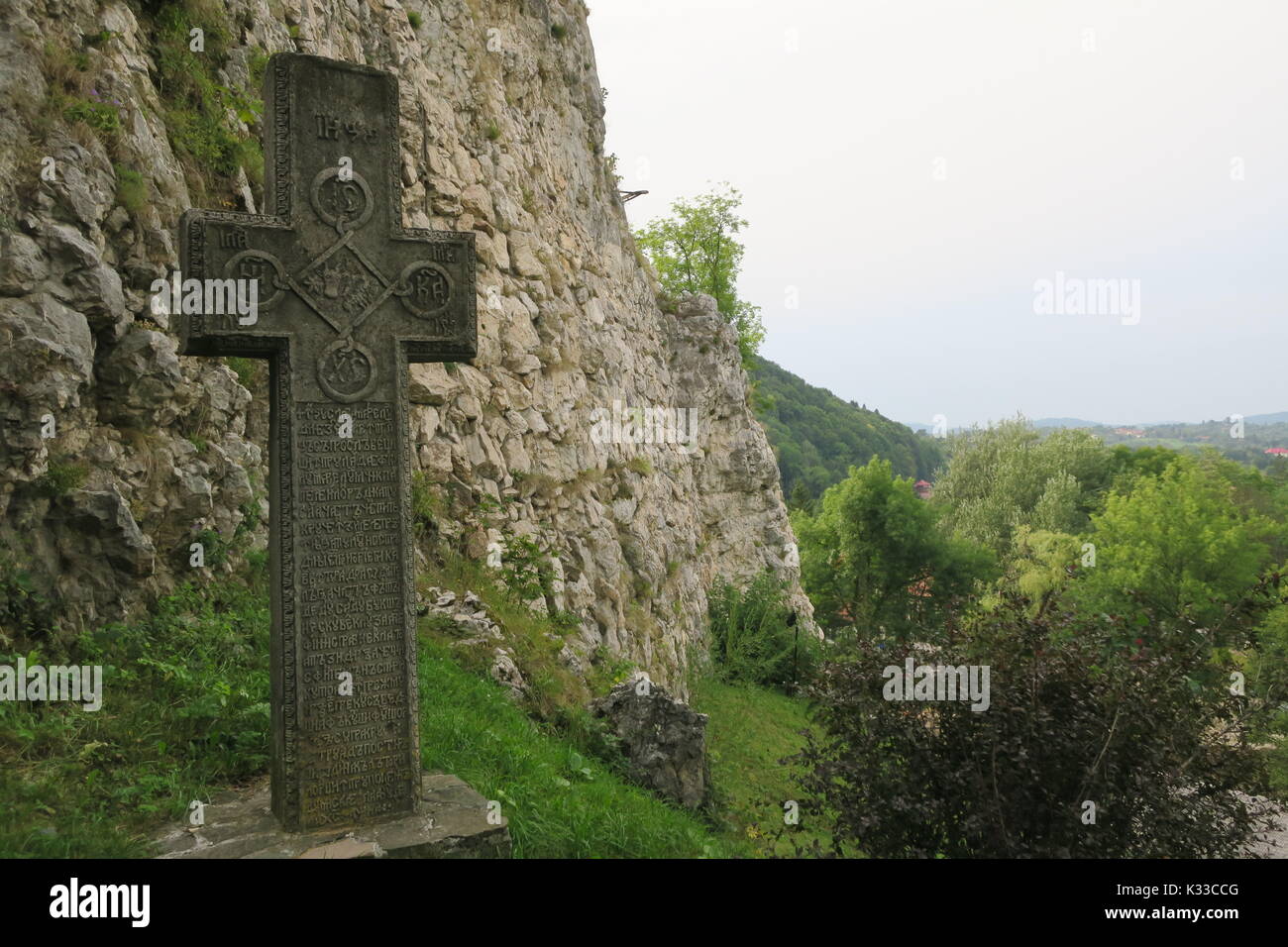 Bran city , Romania Stock Photo - Alamy