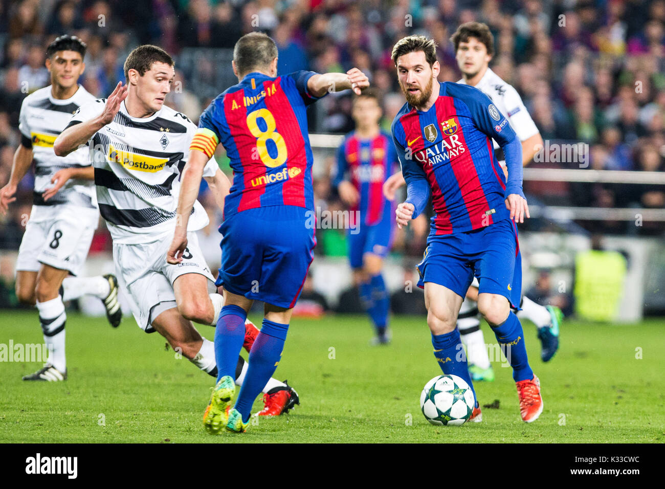 FC Barcelona Leo Messi. The Argentine player is a soccer star in Spain ...