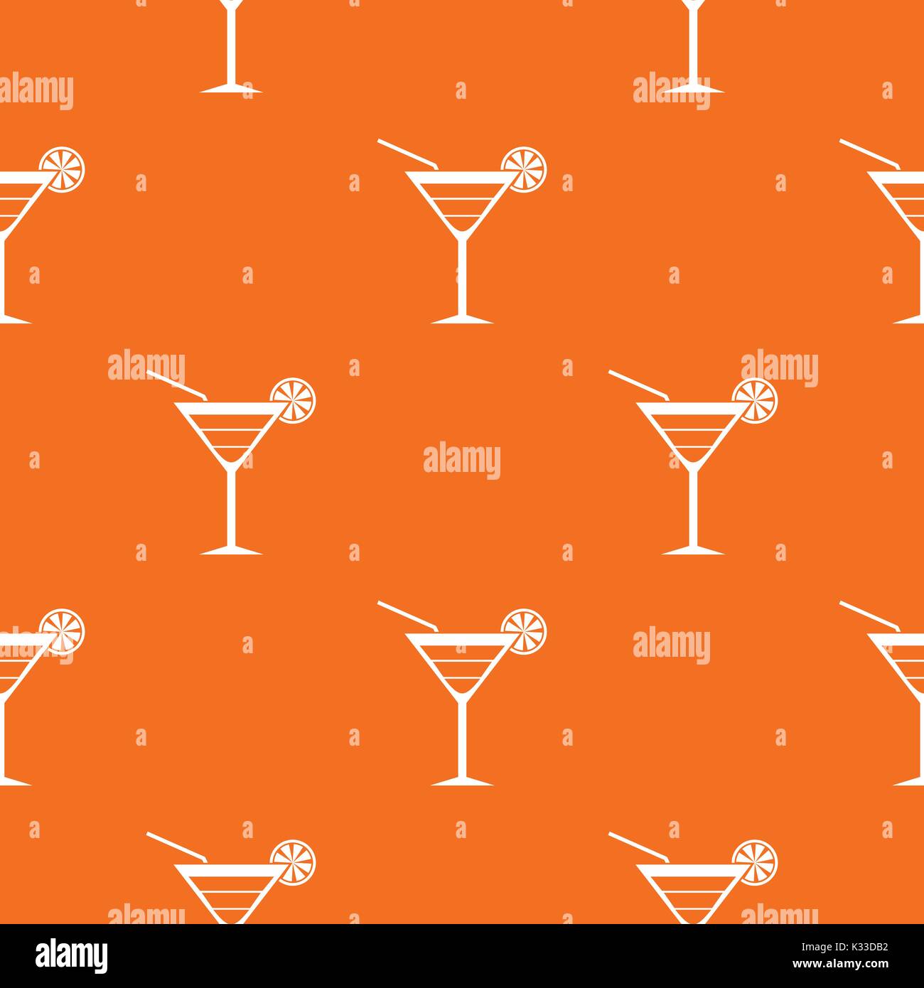 Beach cocktail pattern seamless Stock Vector Image & Art - Alamy